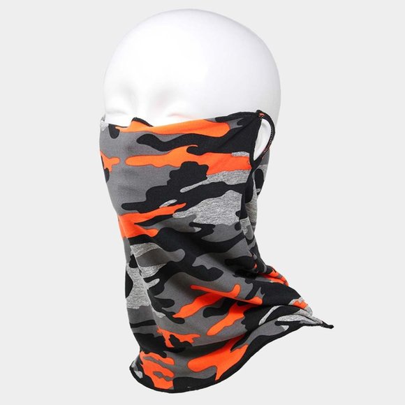Accessories | Camo Print Seamless Face Tube Mask | Poshmark